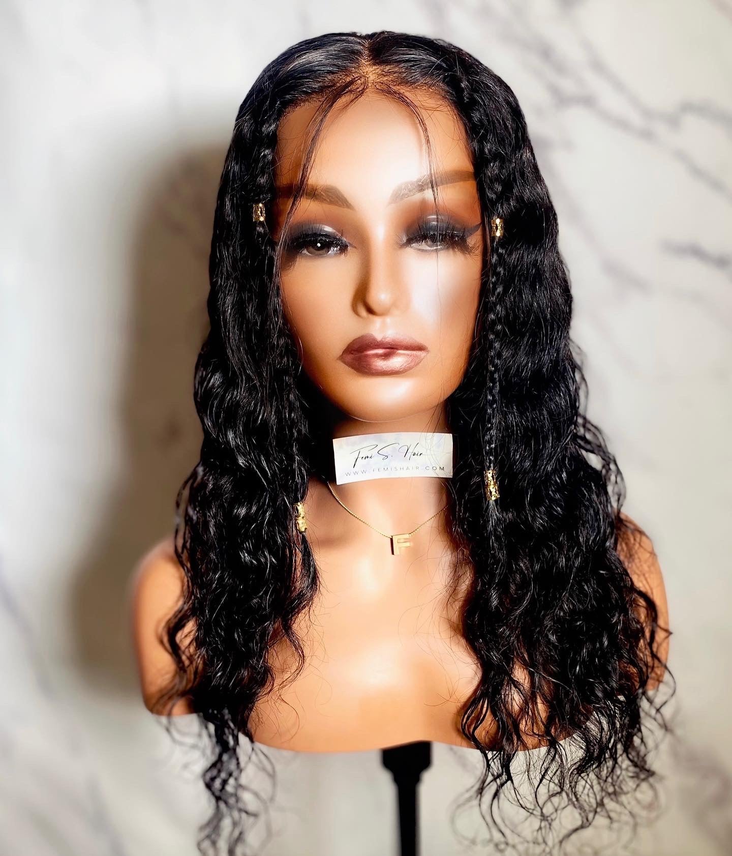 Lyla Loose Wave Lace Front Wig – Femi S. Hair